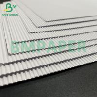 China Stable Wide Applicability Two Layers Of White F Flute Paper 1mm For Cosmetic Products Packing for sale