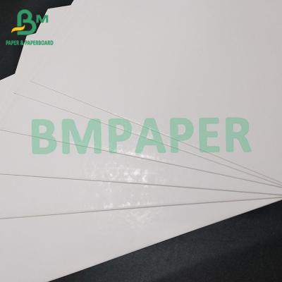 China Printable One Side Coated Greaseproof White Cardboard For Hamburger And Fries Box for sale