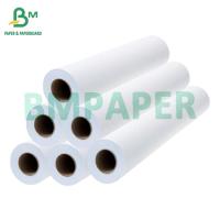 China 80grs Inkjet Roll Premium Bond Paper 36inch x 50 For Wide Format Printing for sale