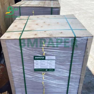China Flat Paper Surface Coated White Board With Grey Back for Sock filter for sale