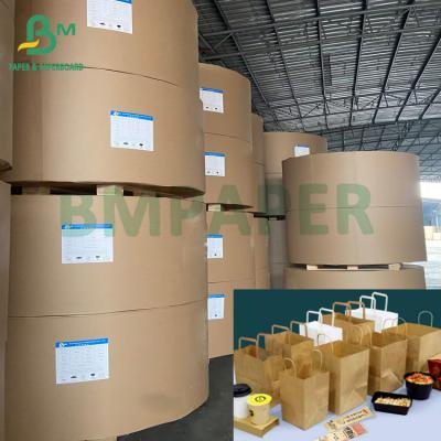 China Recyclable 150grs Brown Semi Estensible Packing Bag Kraft Paper for sale