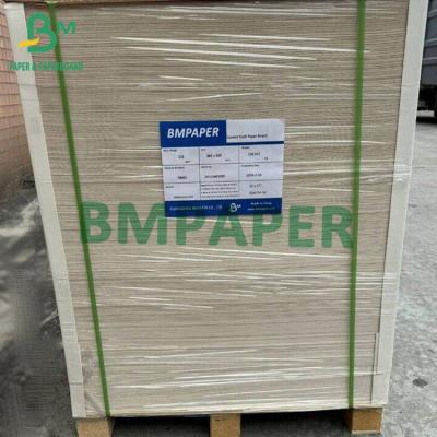 China 270g 325g Food Grade Kraft Cardboard Coated Single Double Sided White Kraft Two Colours for sale