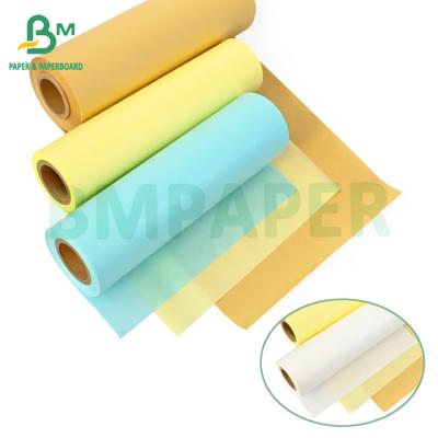 China Kraft Color Silicon One Sided Coated Release Paper 60GSM 80GSM For Sticker for sale