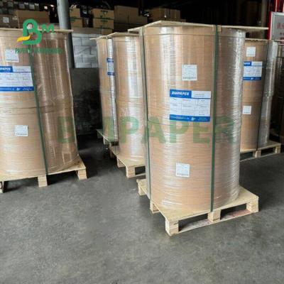 China 40gsm 45gsm Food Grade Brown Kraft Paper For Bread Bags Good Toughness 60cm for sale