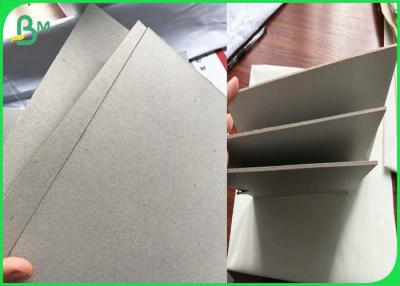 China Rigid 1mm Micron Gray Board Paper , 350 Gram - 2500 Gram Hard Cardboard Paper for sale
