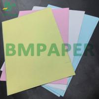China 48-80g CB CFB CF Virgin Wood Pulp Colorful Carbonless Copy Paper NCR Bill Paper for sale