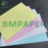 China 48-80g CB CFB CF Virgin Wood Pulp Colorful Carbonless Copy Paper NCR Bill Paper for sale