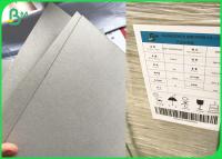 China Good Smoothness Grey Board Paper 1.5mm - 3mm Thick 1016 X 762mm / 40