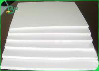 China Virgin Pulp White Kraft Liner Paper Sheet / Roll 100gsm For Shopping Bags for sale