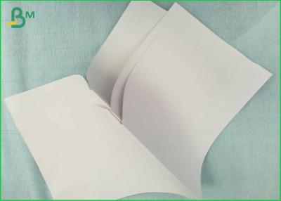 China White 75g Food Grade Paper Roll One Side Coated For Handbag / Package for sale