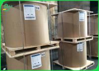 China 80 100 120gsm Unbleached 100% Virgin Uncoated White Sack Kraft Paper For Making Paper Bag for sale