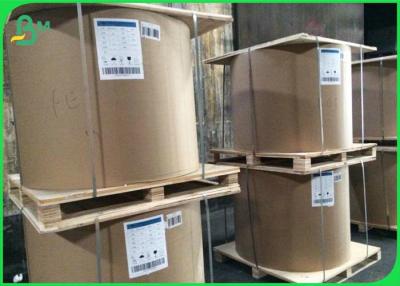 China 80 100 120gsm Unbleached 100% Virgin Uncoated White Sack Kraft Paper For Making Paper Bag for sale