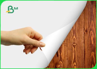 China 840mm 60gsm 70gsm Uncoated White Bond Paper Roll For Notebook for sale