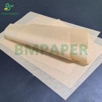 China 40g Silicone Coated Baking Paper Natural Kraft Deli Greaseproof Paper for sale