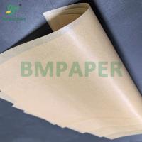 China 40g Silicone Coated Baking Paper Natural Kraft Deli Greaseproof Paper for sale
