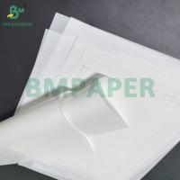 China 50g Deli Oil Proof Eco Friendly Sandwich Wrapping White Bleached Paper Roll for sale