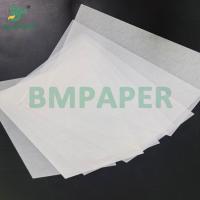China 50g Deli Oil Proof Eco Friendly Sandwich Wrapping White Bleached Paper Roll for sale