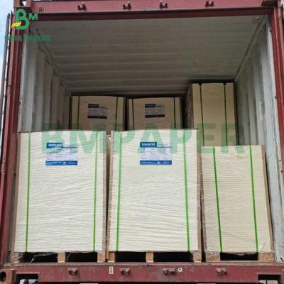 China Natural White 600um 900um Double Sided Uncoated Beer Pads Paperboard for sale