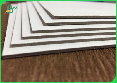 China 250 - 2500gsm Black Paper Board , Strong Stiffness Grey Chipboard Sheets for sale