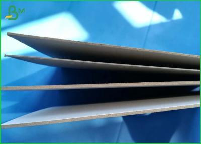 China Hard Grey Chipboard Paper , 1200gsm Grey Straw Board Paper For Hard Frame for sale