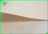 China 70gsm 95gsm Sack Kraft Paper / Brown Unbleached Liner For Book Printing for sale