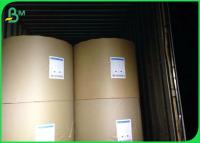 China 80 100 120 135 145gsm One Side Coated Paper , White Kraft Paper Roll In Reel / Sheets for sale