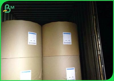 China 80 100 120 135 145gsm One Side Coated Paper , White Kraft Paper Roll In Reel / Sheets for sale