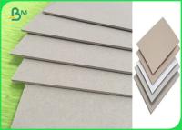 China 3.1mm 3.5mm 4mm Strawboard Paper / Carton Gris Laminated Grey Board Paper Roll for sale