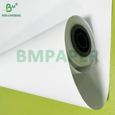China Ultra White 20# Bond Paper Rolls For Large Format CAD Plotter 36inch x 500ft for sale