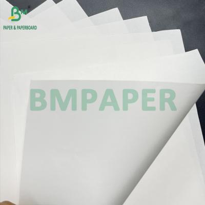 China Smooth Food Grade 70 - 150 GSM White Bleached Kraft Paper Roll 15 Inch x 1000ft for sale