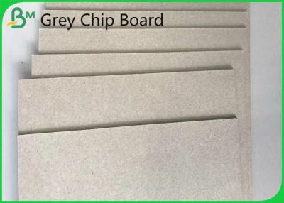 China Waterproof Recycled Pulp Grey Chipboard 19 Inch / 72 Inch 1.0mm / 1.5mm for sale