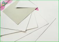 China 230GSM Uncoated Duplex Board , Grey Back Duplex Board 300-620um Paper Board Caliper for sale