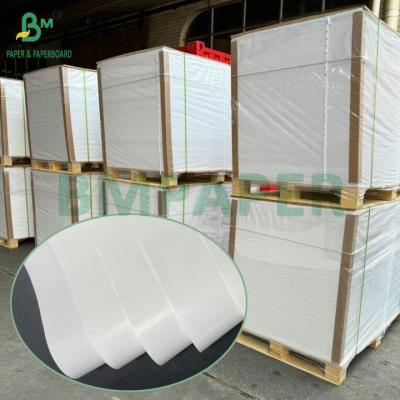 China 67grs 70grs Waterproof White High Wet Strength Paper For Beverages Label Sticker for sale