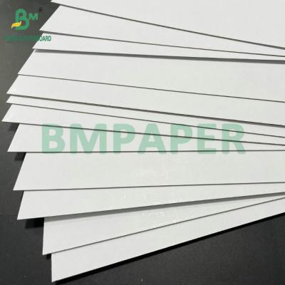 China Good Stiffness 1mm 2mm Laminated Cardboard With Both Sided White Middle Grey for sale