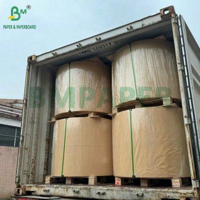 China 140gram 170gram White Coated Kraft Back Paper For Gift Package Box 70 x 100cm for sale