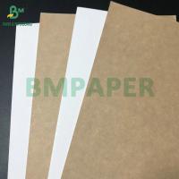 China C1S Clay Coated 295gsm 325gsm White Top Kraft Back Cardboard For Food Box for sale