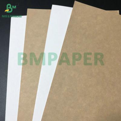 China C1S Clay Coated 295gsm 325gsm White Top Kraft Back Cardboard For Food Box for sale