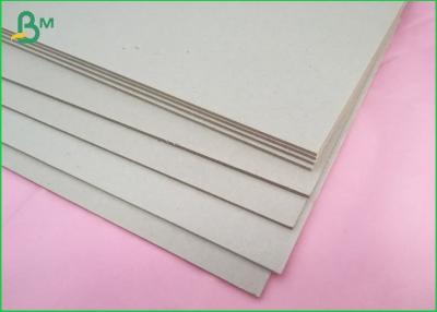 China 2mm Waterproof Grey Board Paper Uncoated 100% Recycled For Arch File for sale