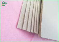 China Laminated Triplex Grey Board Paper Hard Cardboard 1300gsm 1500gsm , Smooth Surface for sale