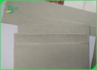 China 250gsm Coated Duplex Board Grey Back Cardboard Roll Package , White Color for sale