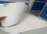 China Food Grade 100% Virgin White Kraft Wrapping Paper Jumbo Roll Customized Size for sale
