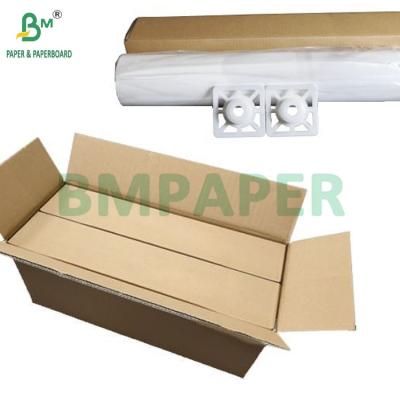 China 24lb 36lb HP Coated Matte Wide Format Bond Paper Roll For Posters 42