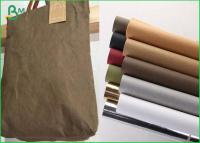 China No Toxic Comfortable Brown Kraft Paper Roll 0.35mm / 0.55mm Thickenss for sale