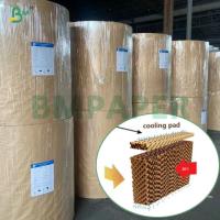 China 95gsm 105gsm High Wet Strength Absorbent Kraft Paper For Poultry Cooling Pads for sale