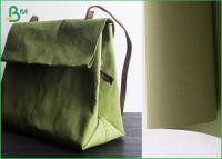 China Dark Green 150cm Width Washable Kraft Liner Paper Untear Surface And Fastness for sale