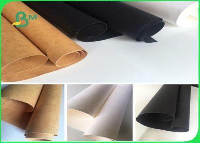 China Washable Kraft Liner Paper For Trademark / White Kraft Paper Roll for sale