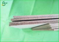 China Uncoated tough 1200gsm Grey Board Paper , Straw Board Paper 70x100cm for sale