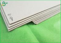 China Water Resistance High Stifiness Grey Chipboard Sheets 1200gsm 787x1092mm for sale