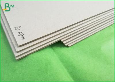 China Water Resistance High Stifiness Grey Chipboard Sheets 1200gsm 787x1092mm for sale