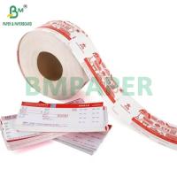 China 175g Custom Thermal Airline Flight Tickets Boarding Pass Paper 18.8cm x 8.3cm for sale